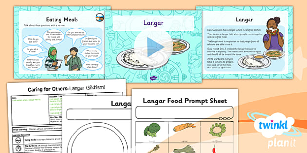 RE: Caring for Others: Langar (Sikhism) Year 1 Lesson Pack 4
