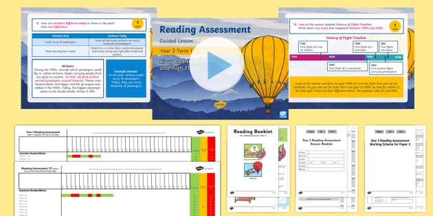Year 2 Term 1 Paper 2 Reading Assessment Bumper Resource Pack