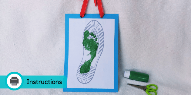 Father's Day Footprints (teacher made)