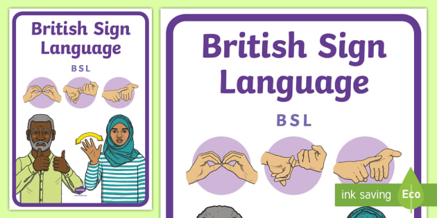 British Sign Language (BSL) Book Cover