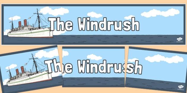 The Windrush Display Banner - windrush, display banner, display
