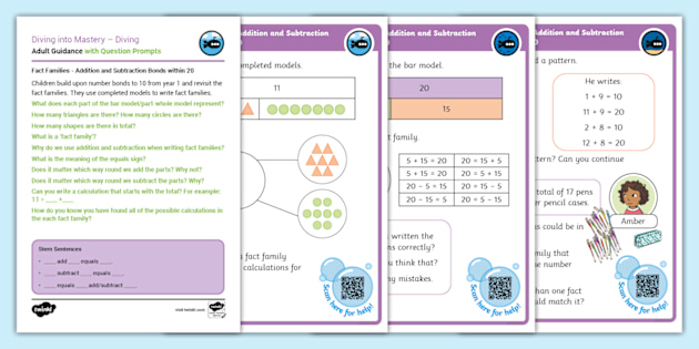 White Rose Maths Fact Families | twinkl.com.au