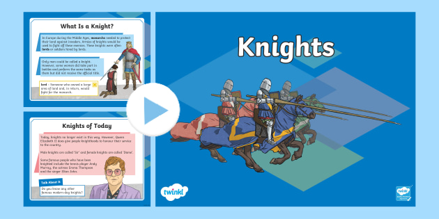 KS2 Knights PowerPoint (teacher made)