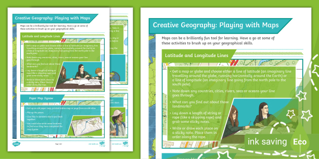 Creative Geography: Playing with Maps