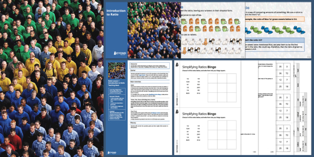 FREE! - Ratio and Proportion Lesson 1: Introduction to Ratio: Beyond