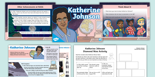 KS1 Katherine Johnson Teaching Pack (teacher made)