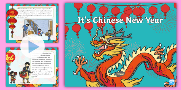 Its Chinese New Year EYFS Story PowerPoint (teacher made)