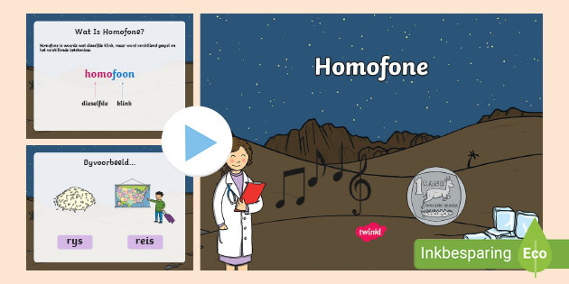 Homofone PowerPoint (teacher made)