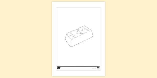 FREE! - Mini Chocolate Bar Colouring Sheet - Colouring Sheets