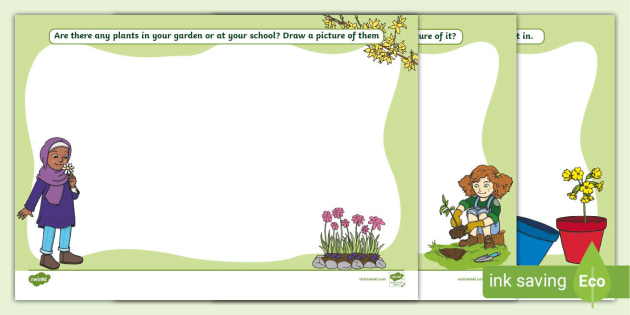 FREE! - Plant Drawing Prompts (teacher made)