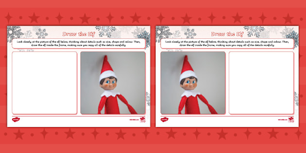Elf Drawings | twinkl.com.au