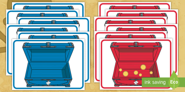 Comparing Pirate Treasure Posters (teacher made)