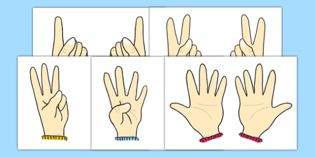 Counting in 2s Hands Activity