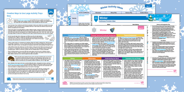 EYFS Winter Resources | twinkl.co.uk
