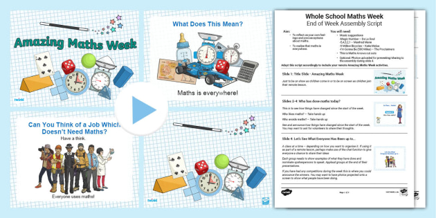 Maths Week England - Teaching Resources & Event Information