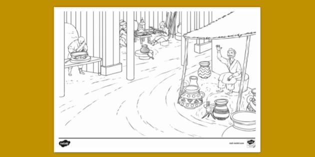 FREE! - Merchant Colouring Sheet | Colouring Sheets | Primary Art