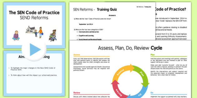 SEN Reforms Training Pack Primary