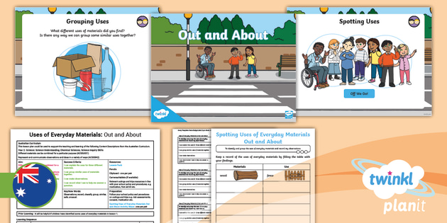 Year 2 Science Uses of Everyday Materials Lesson 2
