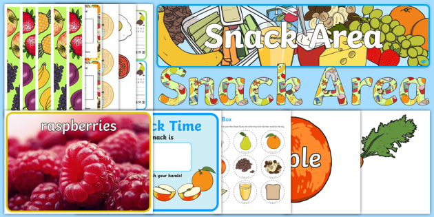 Snack Time Ready Made Display Pack - snack time, ready made