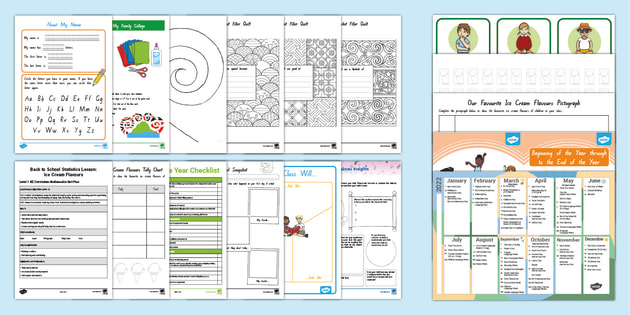 Back to School Activities Year 2 | New Zealand Primary