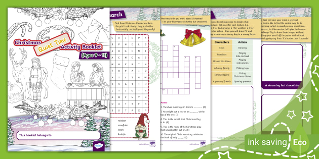 Christmas Activity Booklet • Twinkl.ca