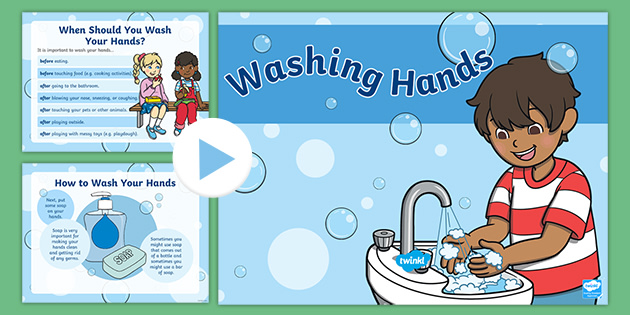 Washing Hands PowerPoint (teacher made)