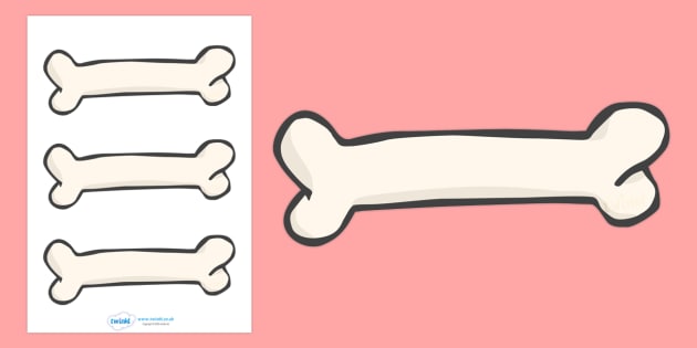 FREE! - Editable Bones - bones, blank, template, editable