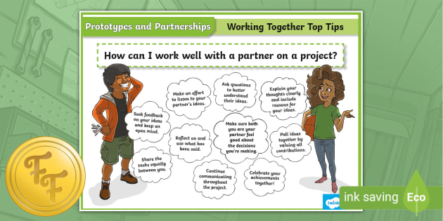 Working in Partners Poster | Prototypes and Partnerships