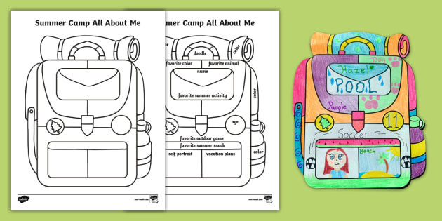 All About Me Fun Activities