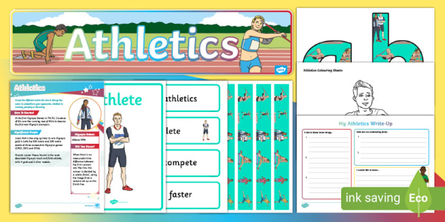 The Olympics Athletics Role Play Pack (teacher made)