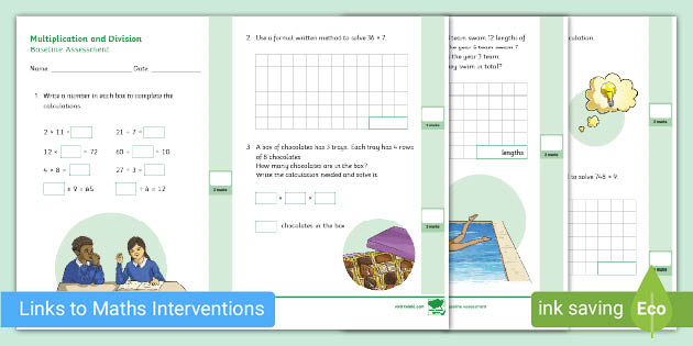 👉 Year 5 Multiplication and Division Baseline Assessment
