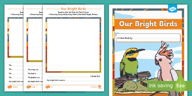 FREE! - How the Birds Got Their Colours Bright Birds Class Book