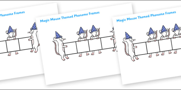 Magic Mice Phoneme Frames (creat de profesori)