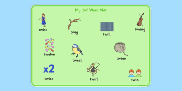 TW Word Mat (teacher made)