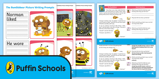 FREE! - Daily Reading: The Bumblebear Activity Pack Ages 5-7