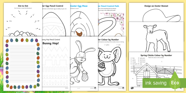 EYFS Easter Activity Booklet (teacher made)