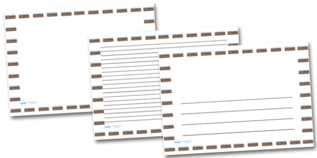FREE! - Trench Landscape Page Borders- Landscape Page Borders
