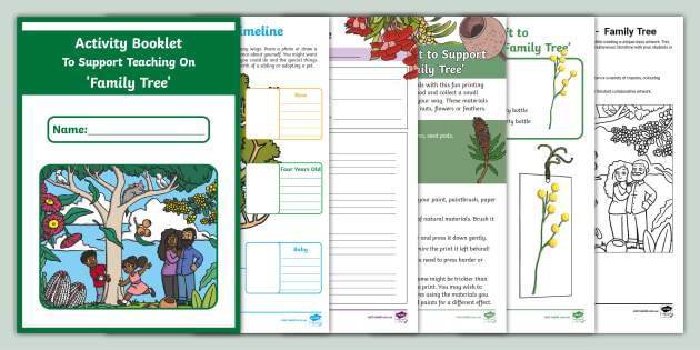 F - 2 Resource Pack to Support Teaching on 'Family Tree'