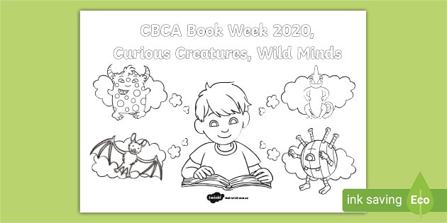 CBCA Book Week 2020 Colouring Page