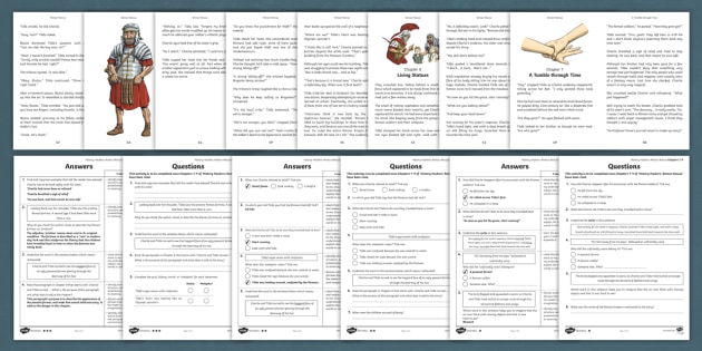 KS2 Ancient Romans Fiction Story Differentiated Reading Comprehension ...
