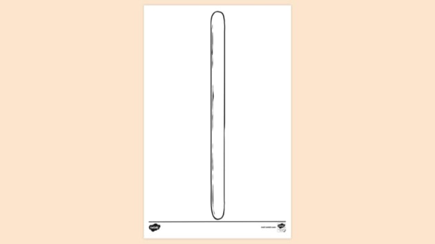 FREE! - Bread Stick Colouring | Colouring Sheets