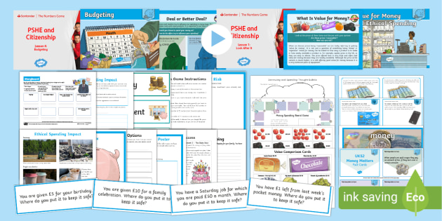 FREE! - PSHE and Citizenship UKS2 Money Matters Unit Pack