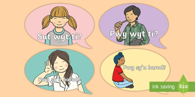 Welsh Phrases for the Classroom Posters (Teacher-made)