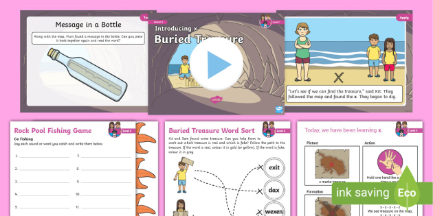 Phonics x - Primary Resources (teacher made)