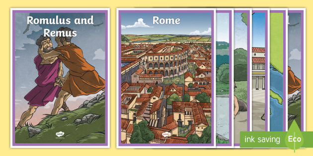 Romulus and Remus Display Posters