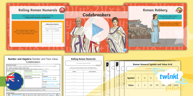 PlanIt Maths Year 5 Number and Algebra: Number and Place Value: Roman