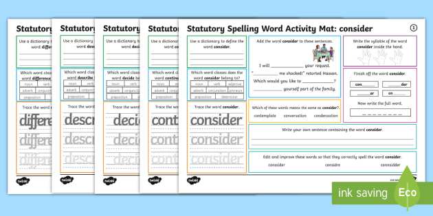 Year 3 Spelling Words | twinkl.co.uk