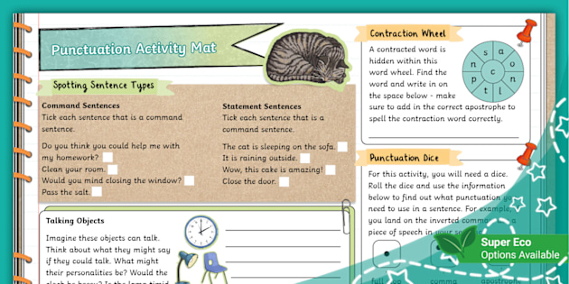Year 4 Punctuation Parent Guide and Activity Ideas - Twinkl Guides