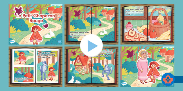 Le Petit Chaperon rouge Primary Story PowerPoint