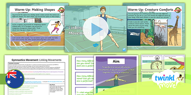 Move PE Year 6 Gymnastics: Movement Lesson 5: Linking Moves